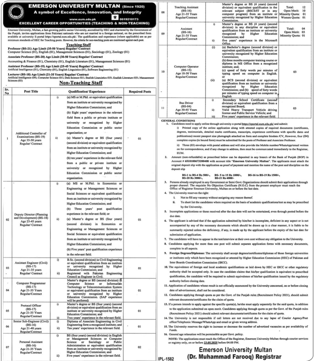 Computer Operator Job in Pakistan - ThePakEdu
